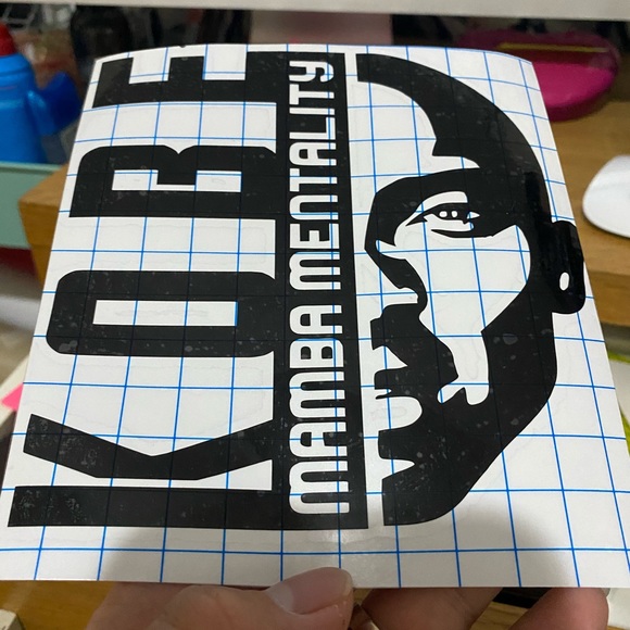 None | Accessories | Kobe Bryant Decal Sticker Size 6x6 | Poshmark